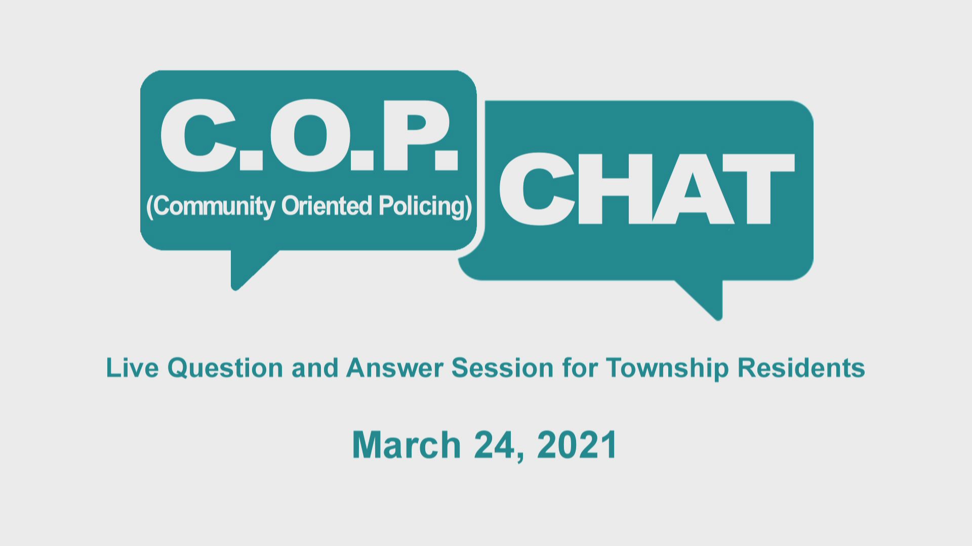 COP Chat Session